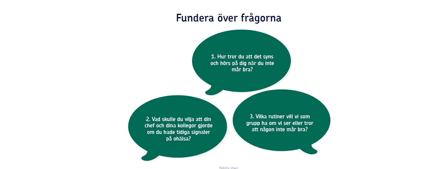 Prehabguiden - veta mer - Lista bubblor - komponentbibliotek